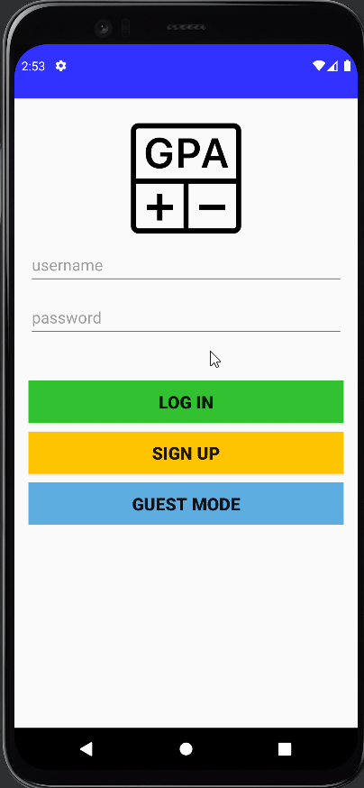 GitHub - CodePathFinalProjectAcademics/GPACalculator: A GPA Calculator