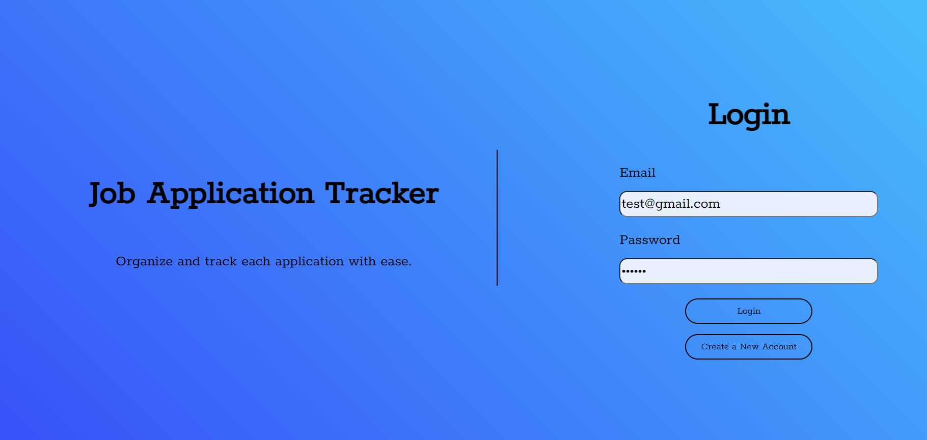 GitHub - Charptr0/Job-Application-Tracker: Track applications with ease.