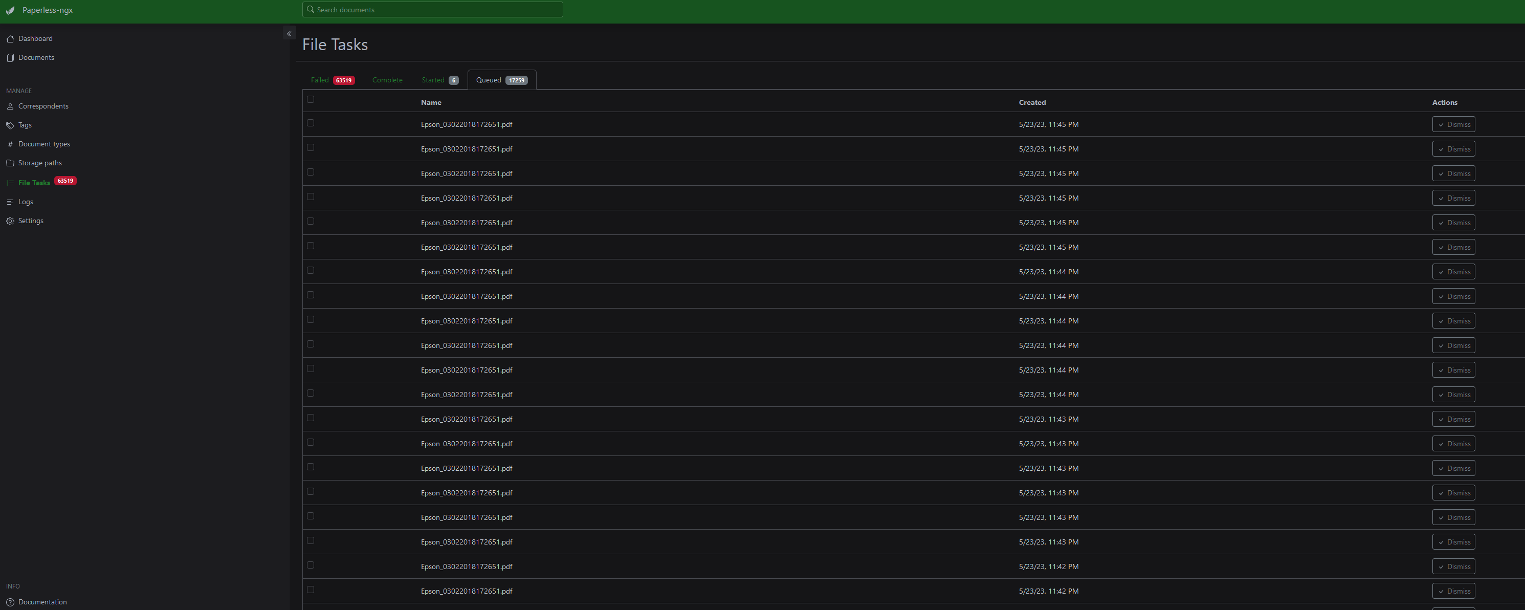 [BUG] Blocked duplicate consumption causing system stall · Issue #3474 · paperless-ngx/paperless ...