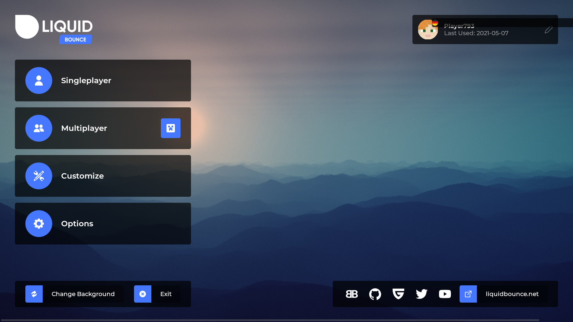 [BUG] Wide box appearing above the player face icon on the main menu. · Issue #657 · CCBlueX ...