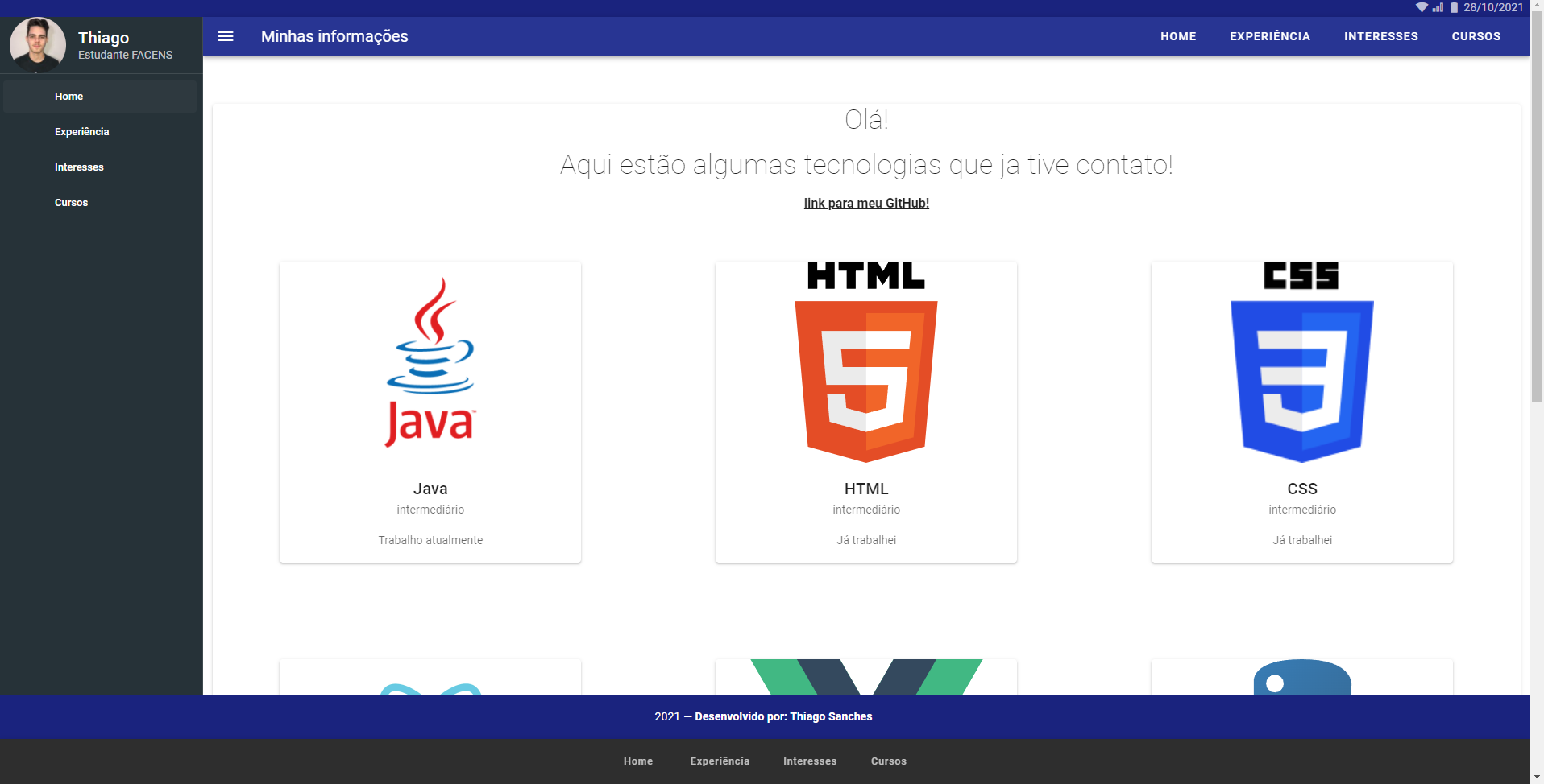 GitHub - thisanches07/projeto-vue