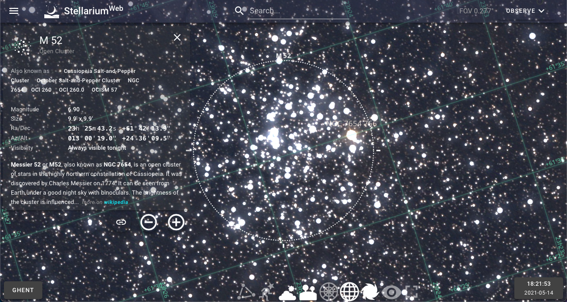 Hard to read cluster description text when zooming in · Issue #92 · Stellarium/stellarium-web ...
