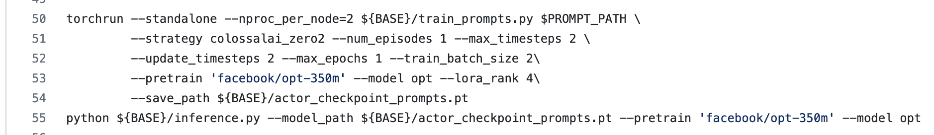 [BUG]: Chat GPT inference still gives error · Issue #3192 · hpcaitech/ColossalAI · GitHub