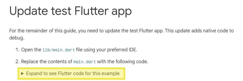Support Collapsible Sections · Issue 8697 · Flutterwebsite · Github