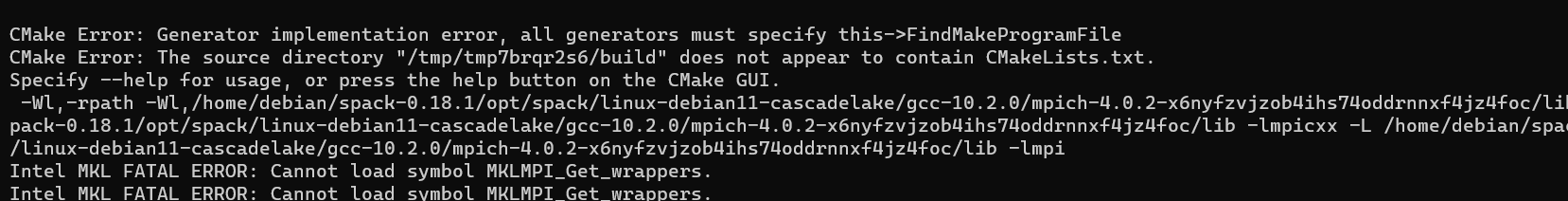 Intel MKL FATAL ERROR · Issue #1135 · spcl/dace · GitHub