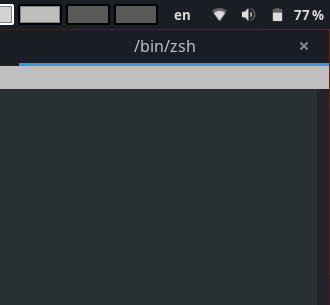 [Question] what might cause the desktop background to bleed through the Terminator window when I ...