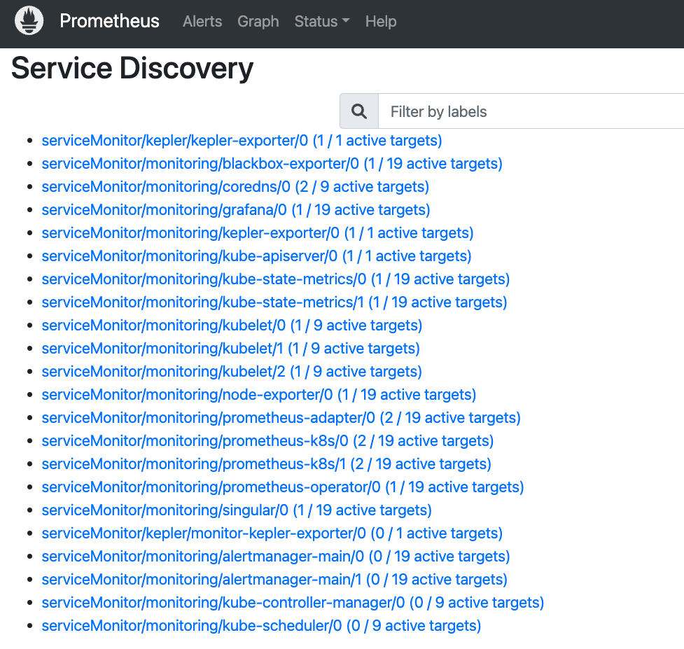 Unable to access Kepler metrics from prometheus · Issue #767 · sustainable-computing-io/kepler ...
