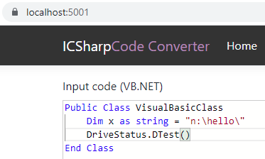 VB -> C#: backslash escaping end of text string quote mark · Issue #724 · icsharpcode ...