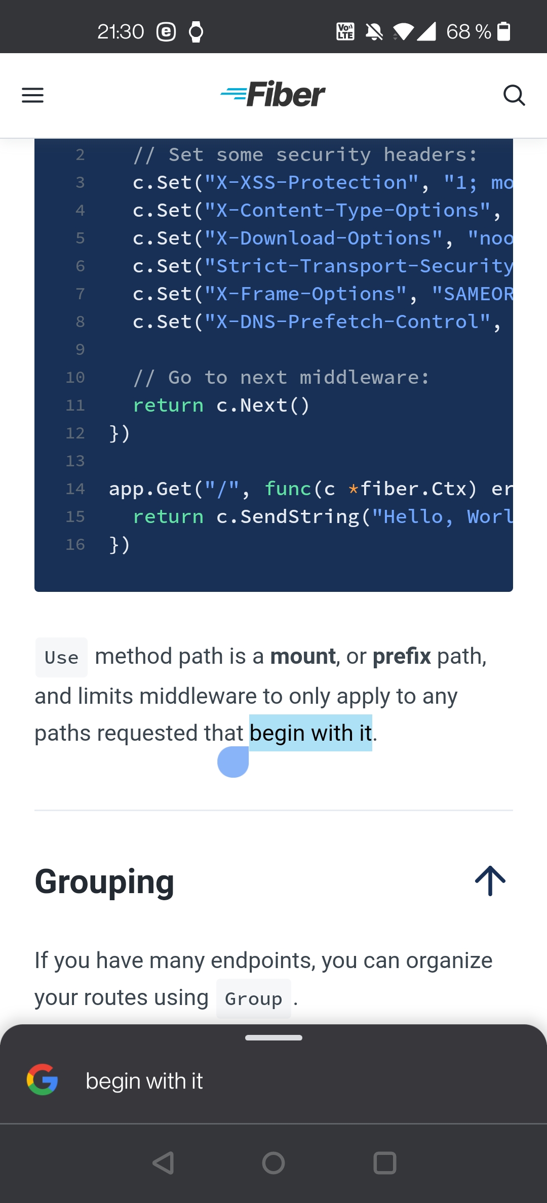 app.Use and app.Group consumes partially matched routes · Issue #1204 ...