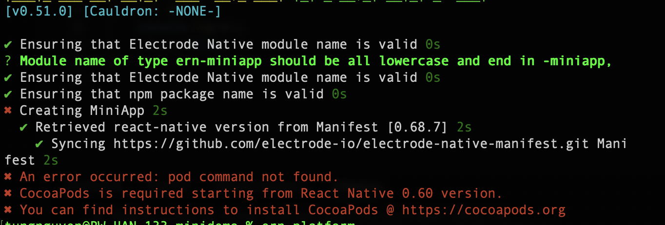 Detect Cocoapods Issue · Issue 1899 · Electrode Ioelectrode Native · Github 