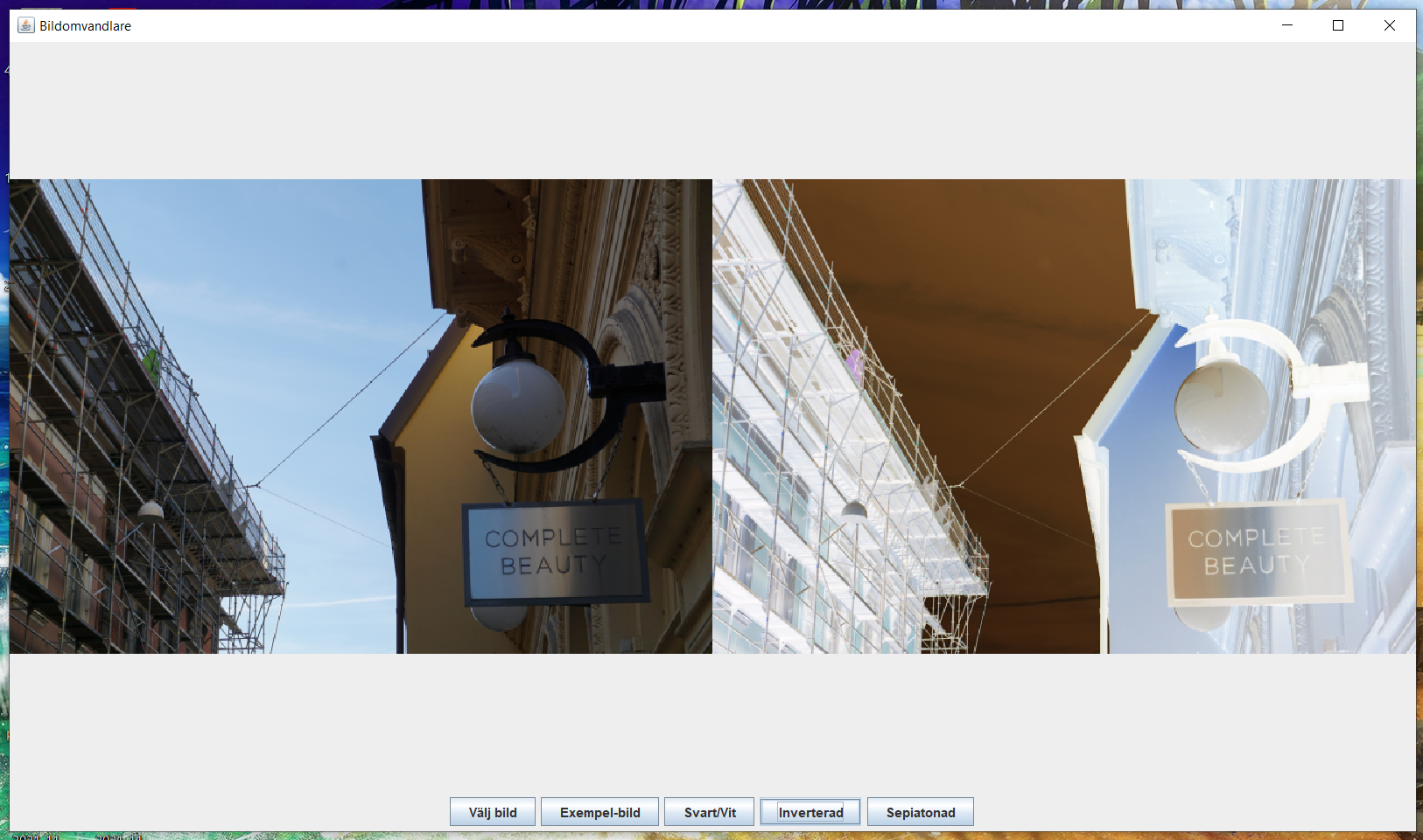 GitHub - EmmaHogberg/image-converter: Examination project in Java, a ...
