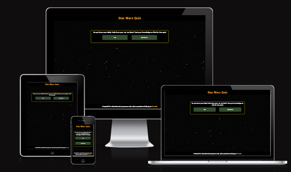 GitHub - emmy-codes/Star-Wars-Quiz: Personal project 2 for my Code Institute fullstack developer ...