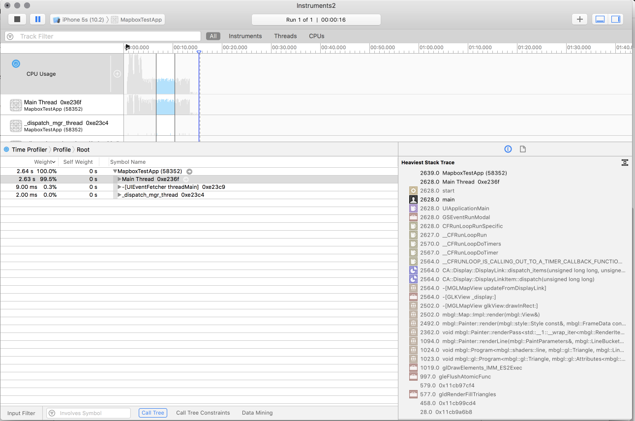 Slow performance when using MGLMapView in Scroll View on iOS 10 (fine on iOS 11) · Issue #10327 ...