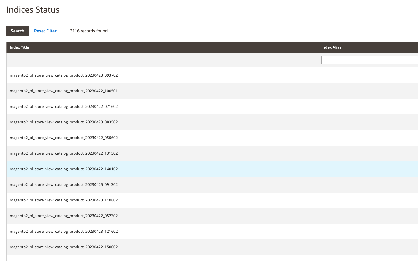 Reindexing issue - this action would add [1] total shards, but the cluster currently has [1204 ...