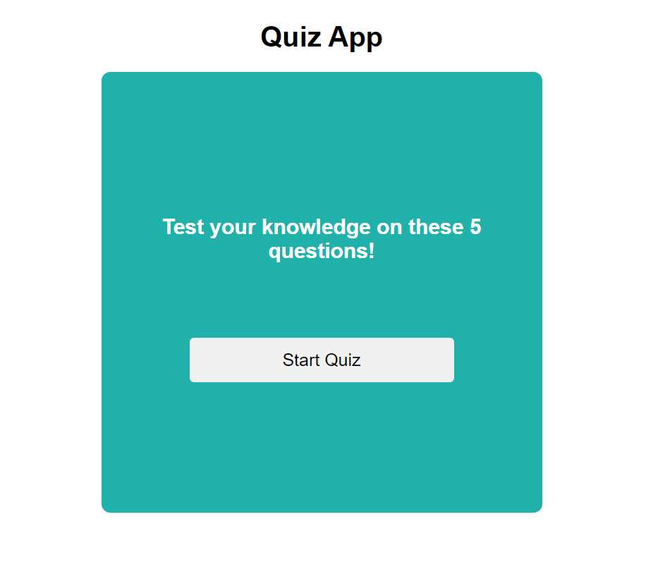 GitHub - TheRealBrallis/quiz-app