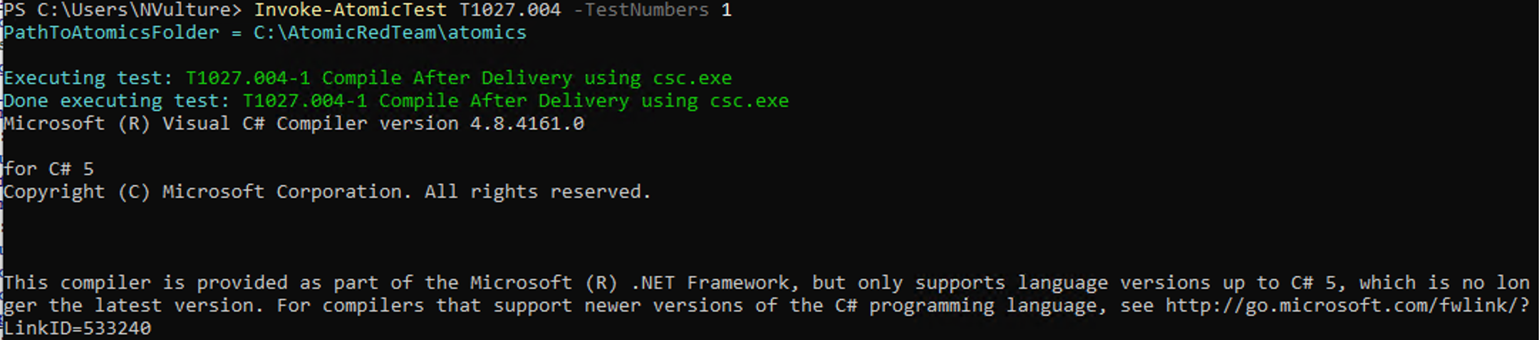 Problem: T1027.004 -TestNumbers 1 · Issue #1792 · redcanaryco/atomic ...