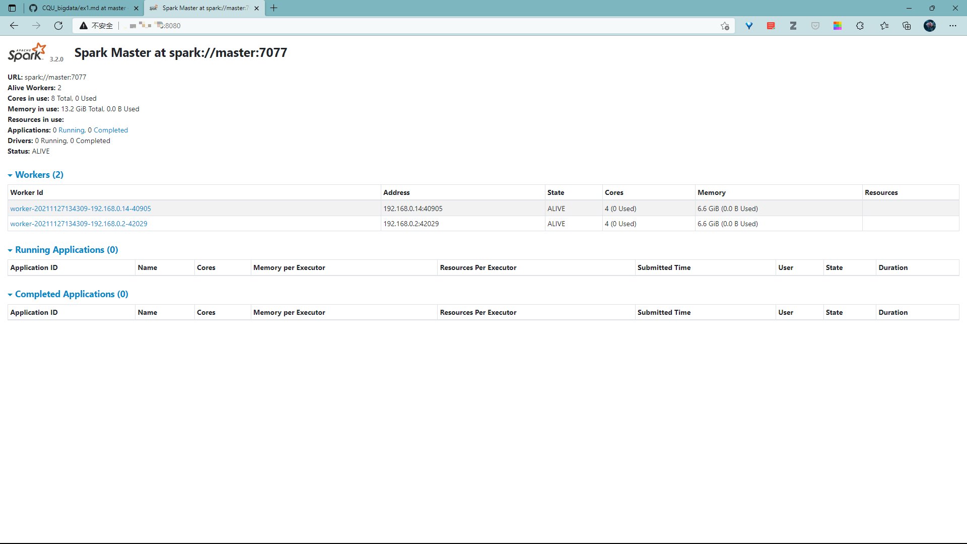 关于在华为云上搭建 Hadoop3 + Spark3 分布式环境的一些尝试 · Issue #27 · Wanghui-Huang/CQU_bigdata · GitHub