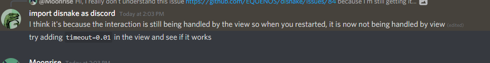 on_message_interaction doesn't work properly · Issue #84 · DisnakeDev/disnake · GitHub