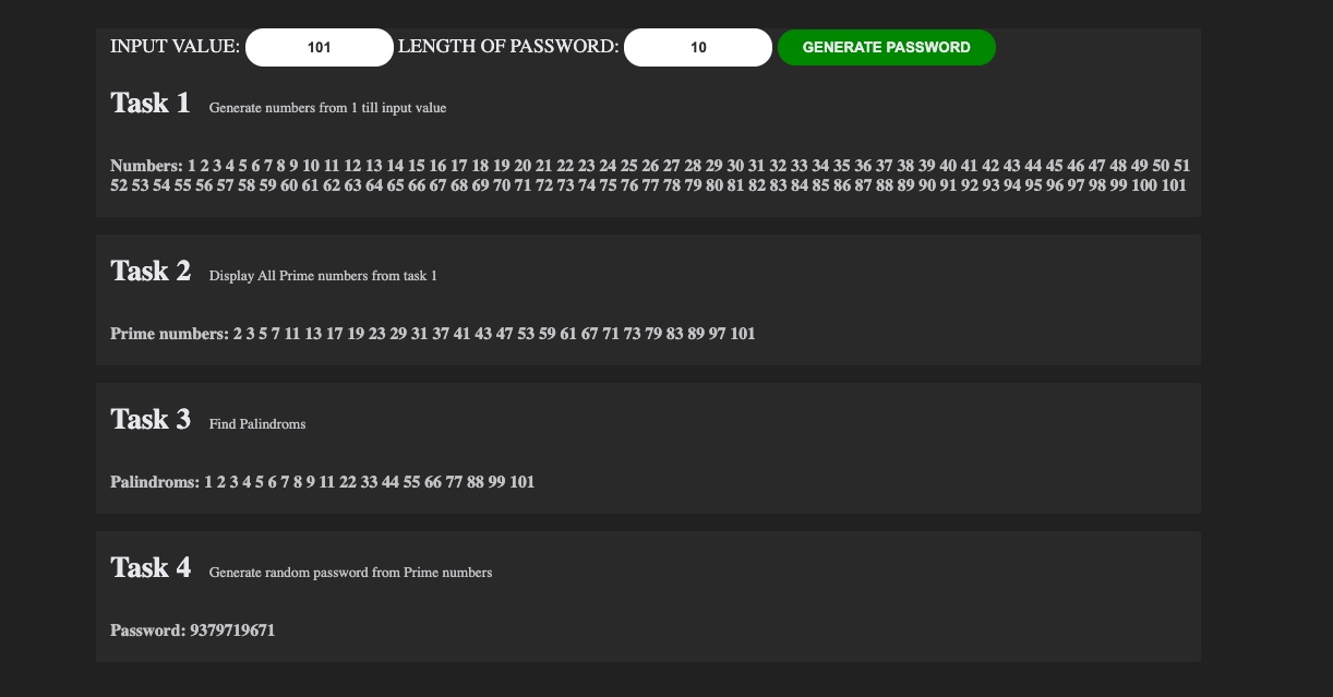GitHub - EriksSilovs/PHP_logic: Generate numbers from 1 till input ...
