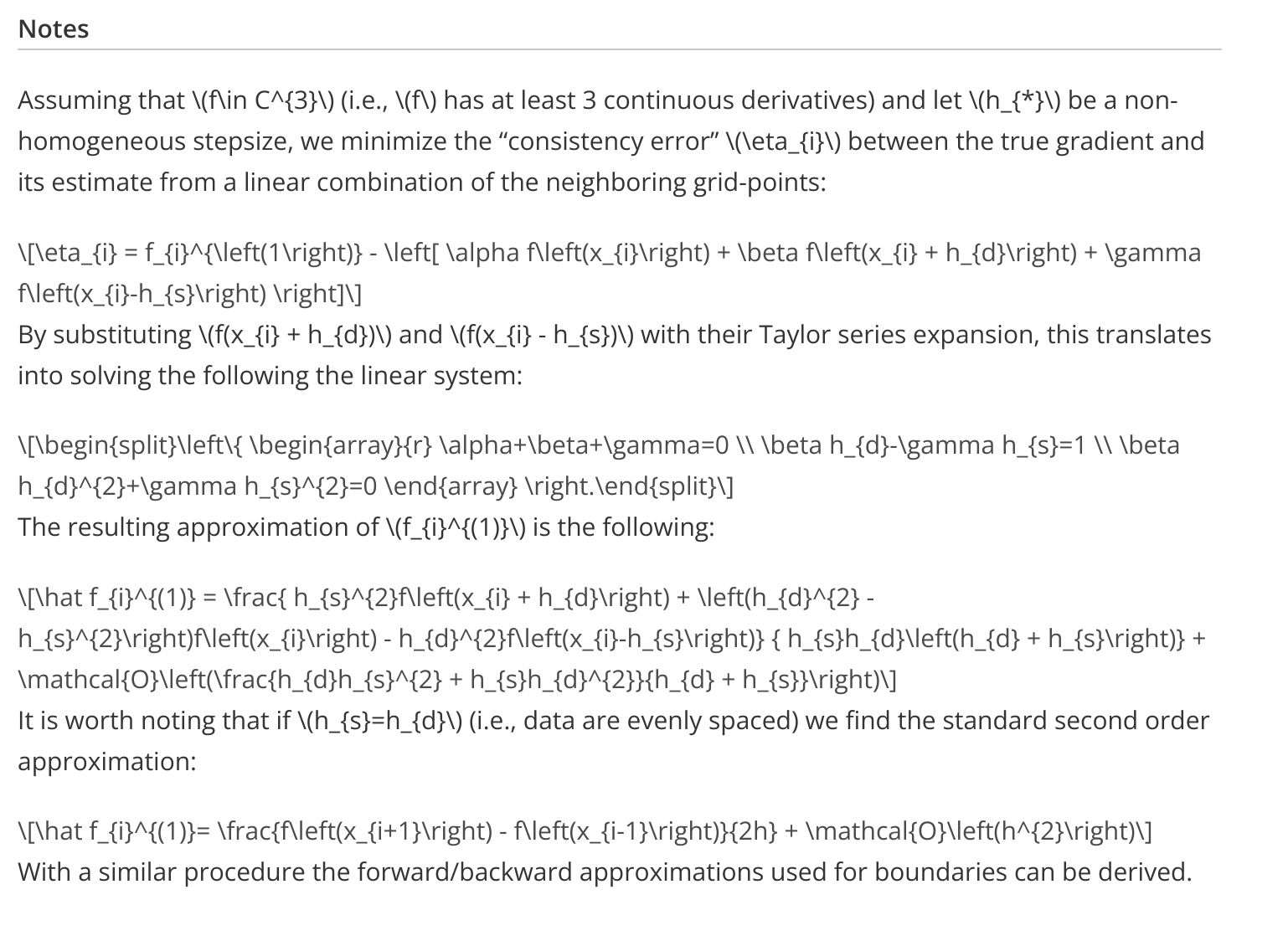 Doc Latex Not Rendered On Numpygradienthtml · Issue 20073 · Numpynumpy · Github