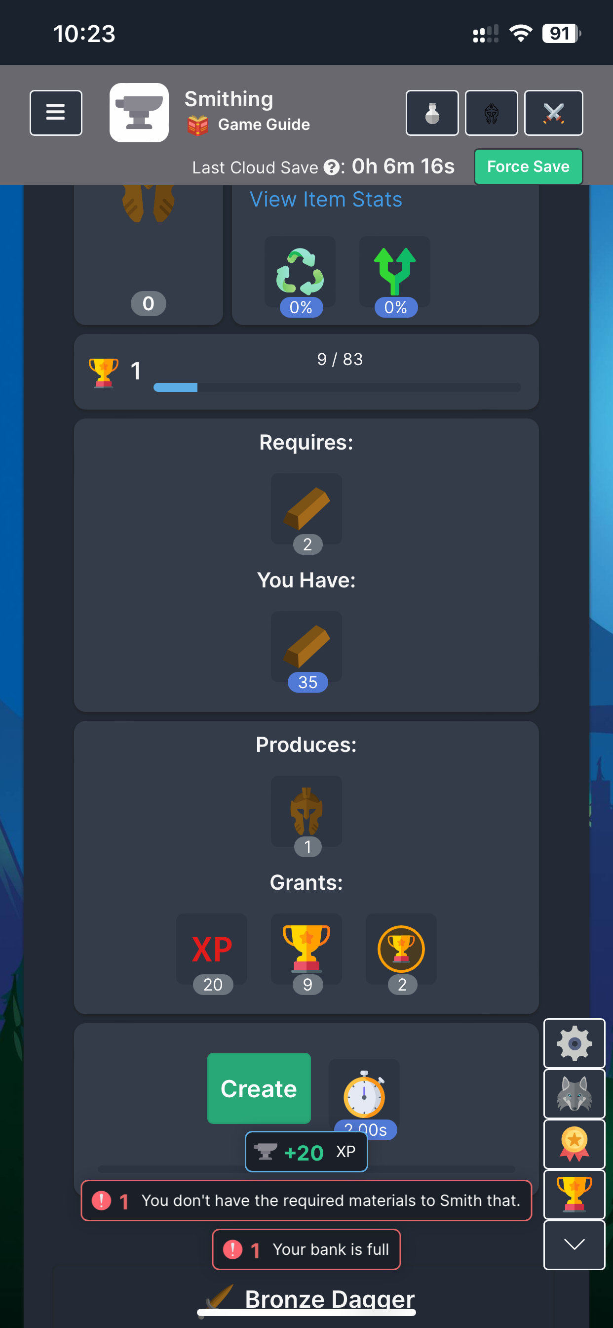 [Bug]: required materials missing pop-up wrongfully showing · Issue #3733 · MelvorIdle ...