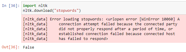 Not Downloading · Issue 3140 · Nltknltk · Github