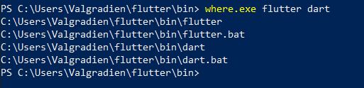 Cdevsrcdart Sdkbindartexe Not Existing · Issue 9410 · Flutterwebsite · Github 