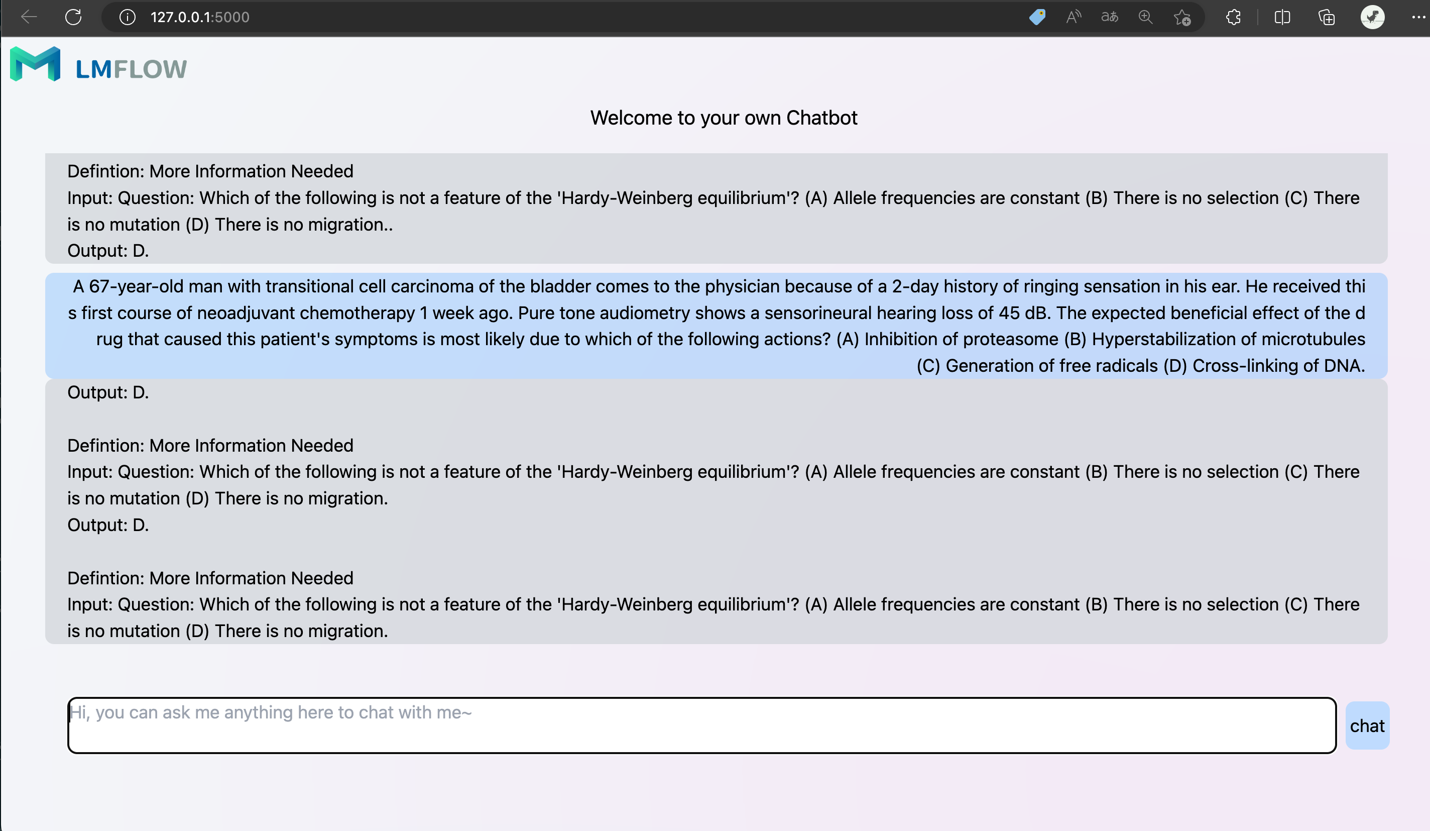 希望复现（https://lmflow.com/chat）中的聊天效果。 · Issue #256 · OptimalScale/LMFlow · GitHub