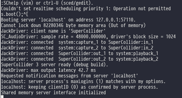 Stack exhaustion on Alpine (MUSL) · Issue #5197 · supercollider/supercollider · GitHub