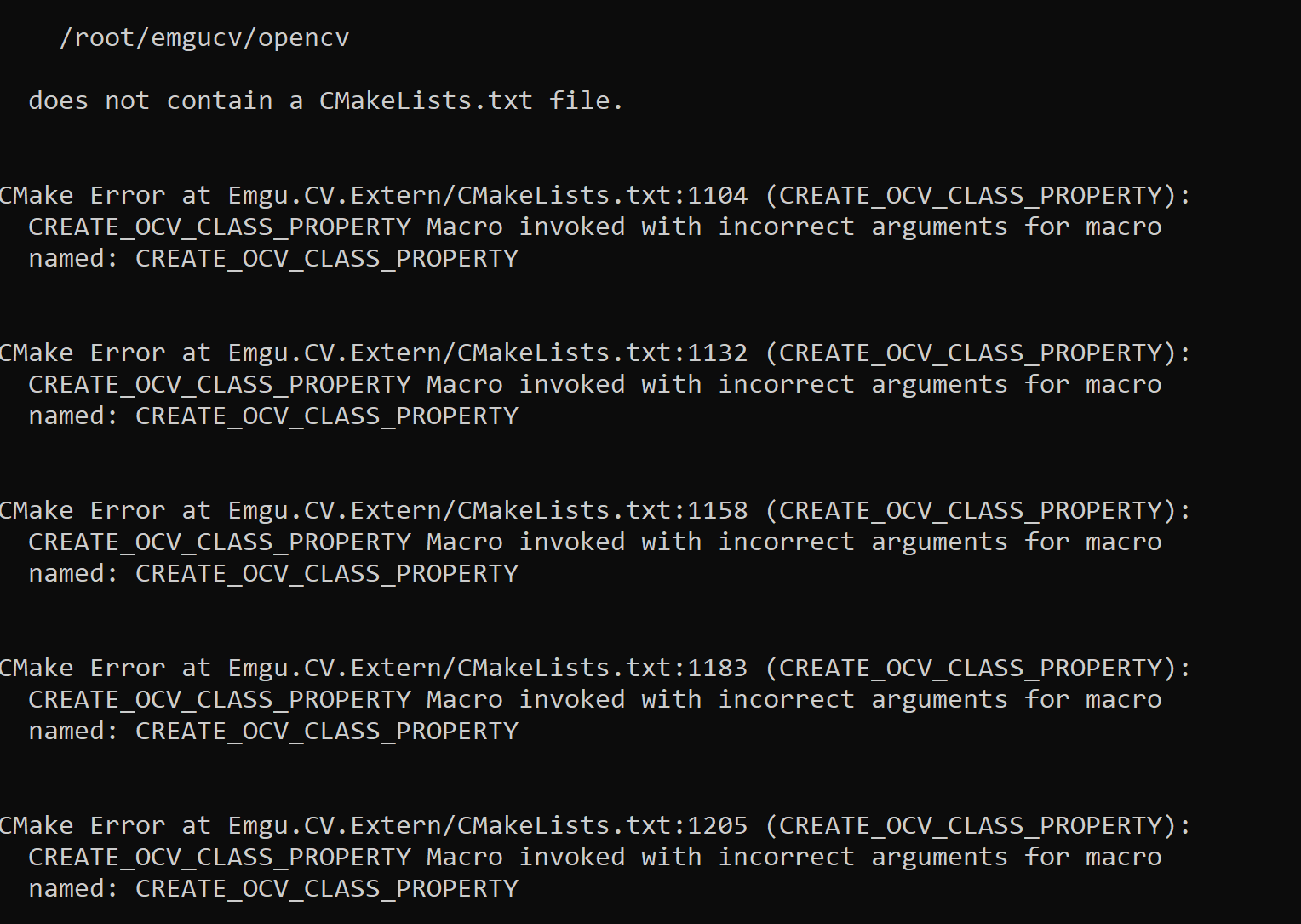 [bug] · Issue 649 · Emgucv Emgucv · Github