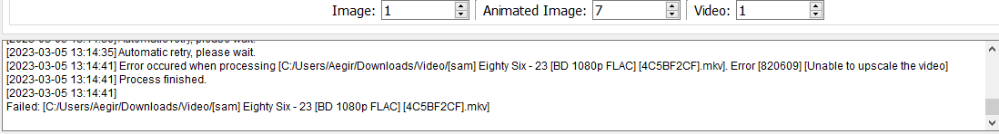 [已修复] 使用rtx super resolution引擎处理部分视频时报错 · Issue #474 · AaronFeng753/Waifu2x-Extension-GUI · GitHub