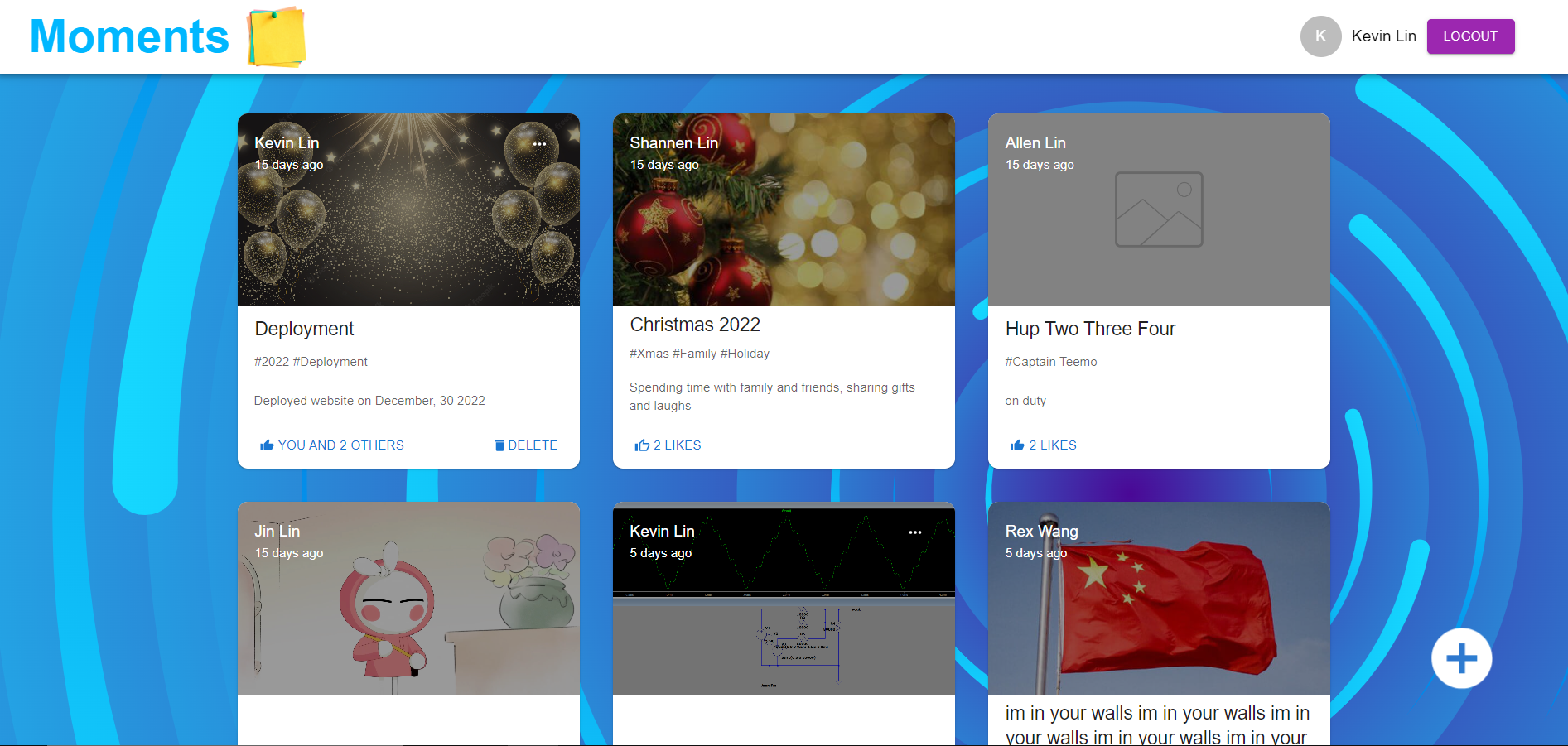 GitHub - 5OL4M3/MomentsApp