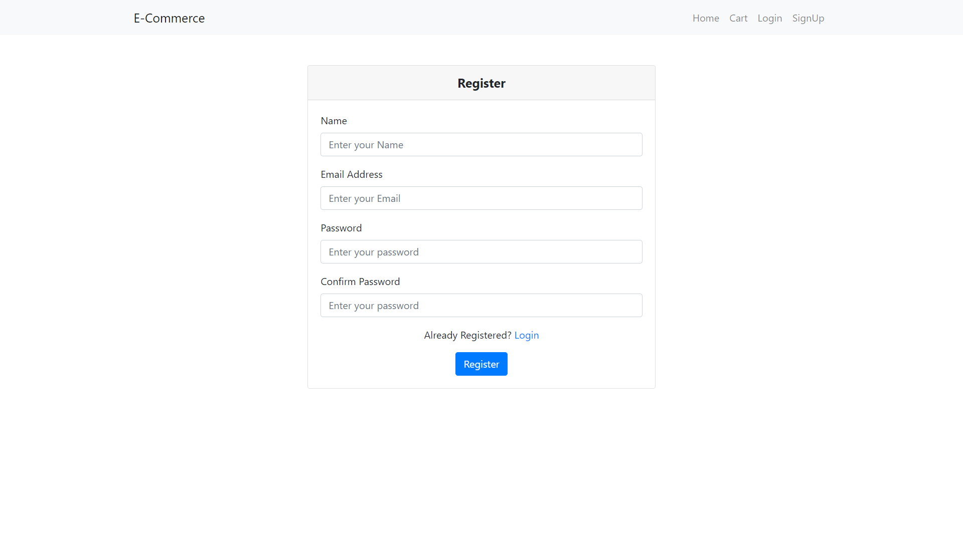 GitHub - Madhur-Jatiya/E-Commerce: I created an e-commerce website with pages for login, signup ...