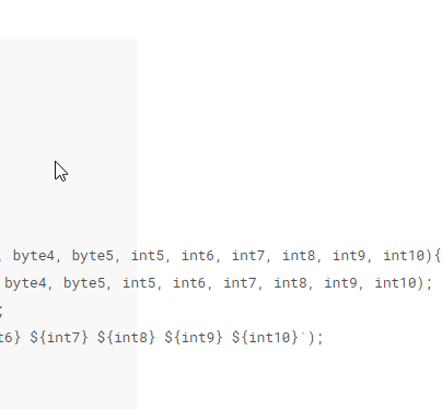 export to html, long line codeblock scroll bar disappeared when use vue.css theme · Issue #705 ...