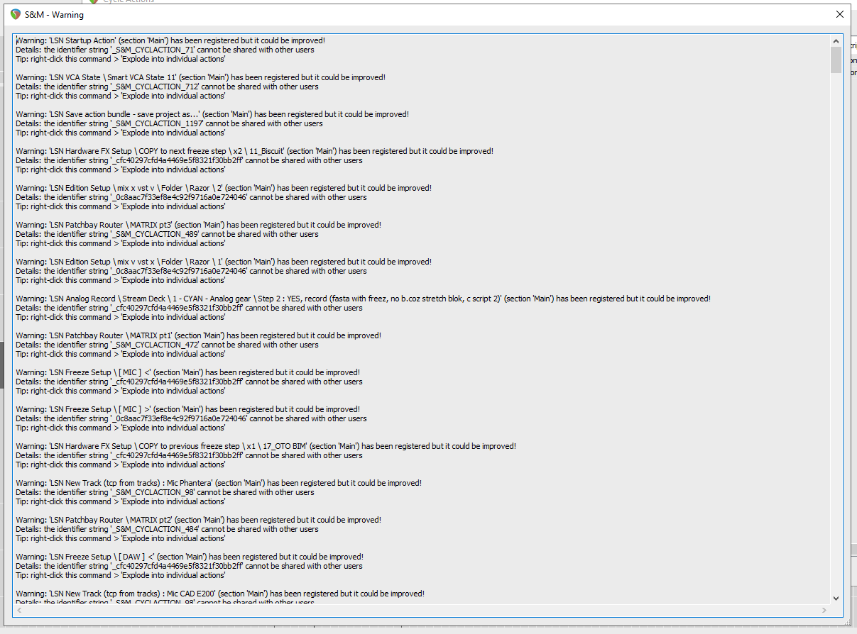 cycle action editor "apply" function misbehaving ever so slightly. · Issue #1620 · reaper-oss ...