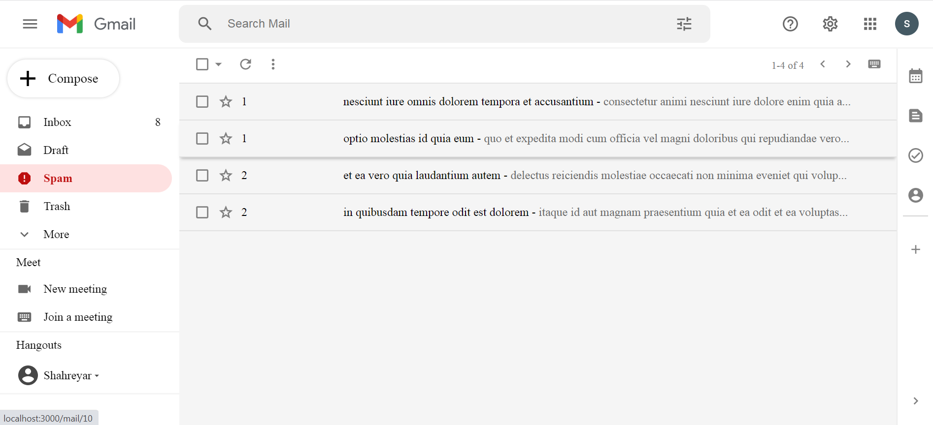 gmail-clone - Codesandbox