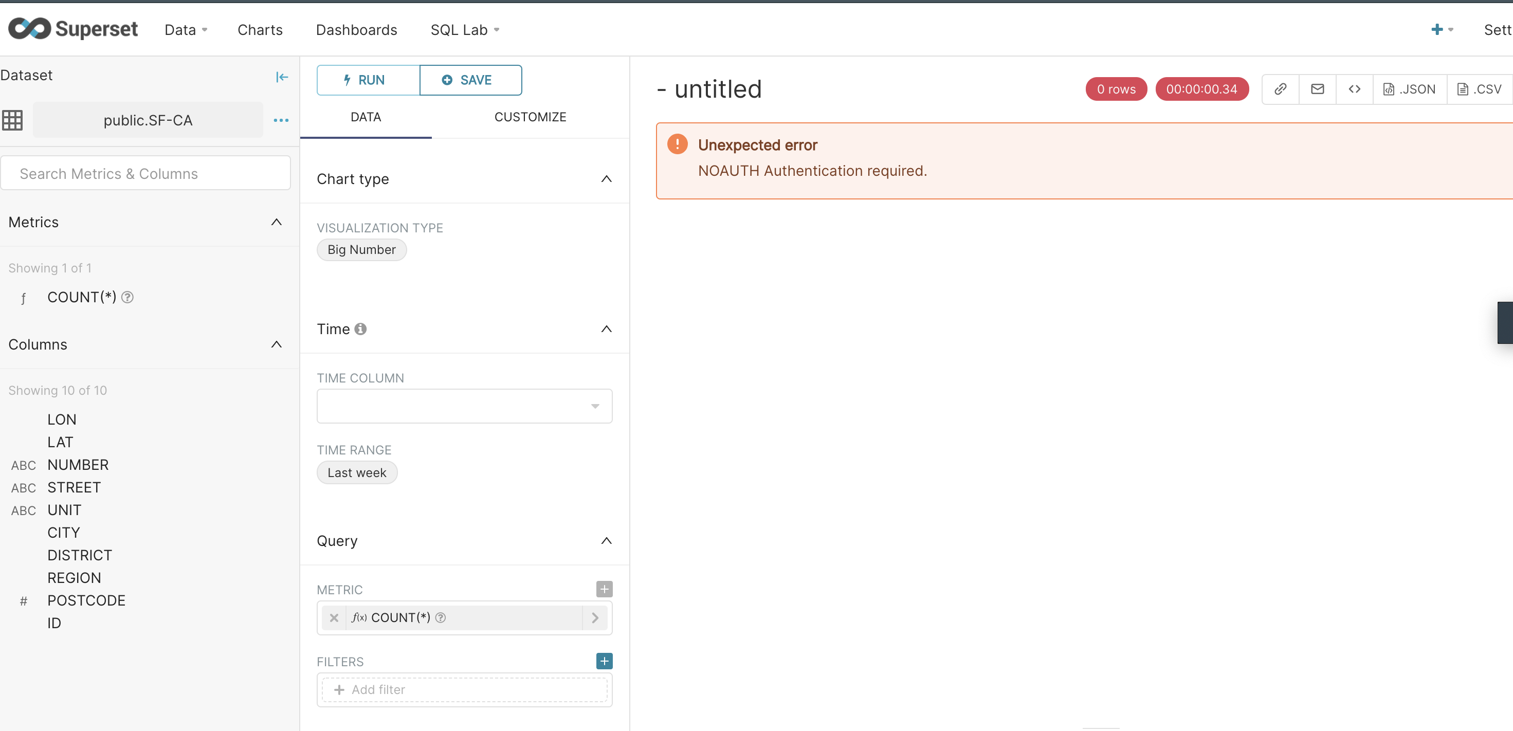 Getting Fatal Error While Creating The Chart From Dataset · Issue 13706 · Apachesuperset · Github