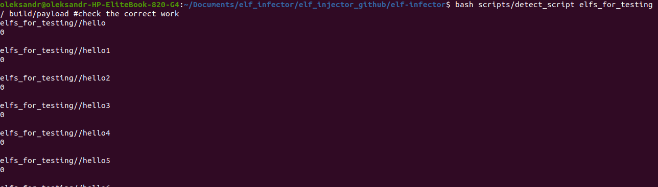 GitHub - etamin-code/elf-infector