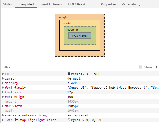 A DetailsList or ShimmeredDetailsList inside a ScrollablePane has unnecessary horizontal ...