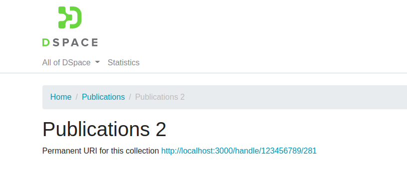 Permanent uri link of Communities, Collections is malformed · Issue #887 · DSpace/dspace-angular ...