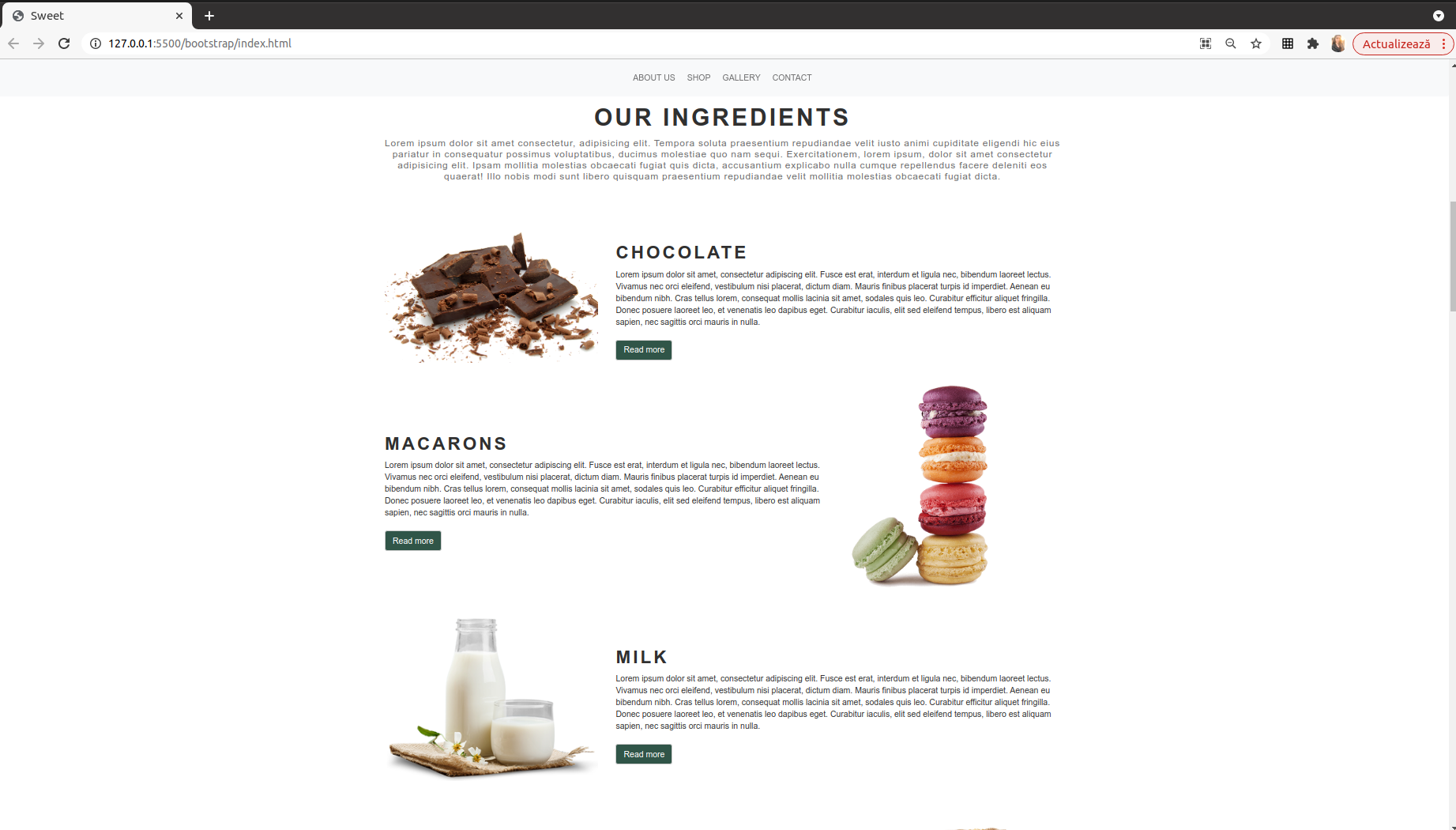 GitHub - jercamadalina/bootstrap-page