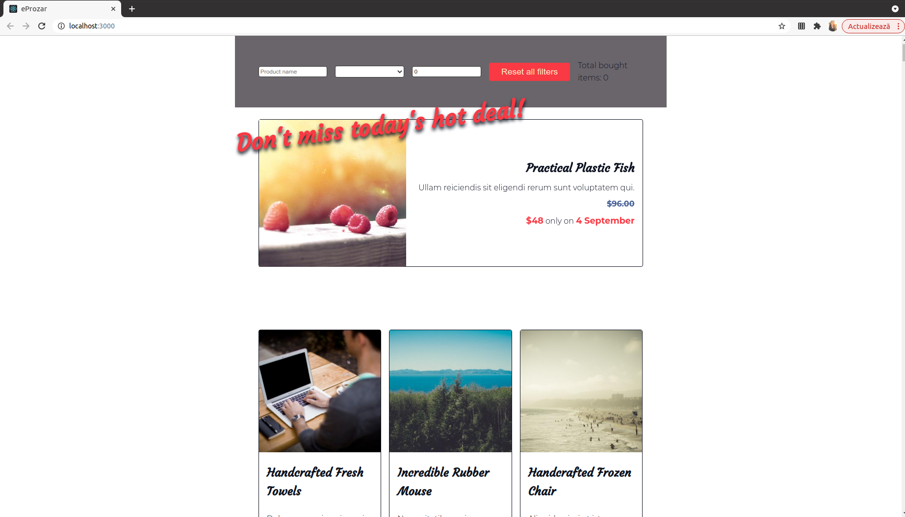 GitHub - jercamadalina/react-e-prozar-1-and-2