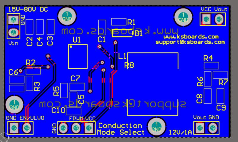GitHub - ksboards/LM5161_Buck_Converter: LM5161 Buck Converter with 15 to 80 Vin -- 12 Vout / 1A