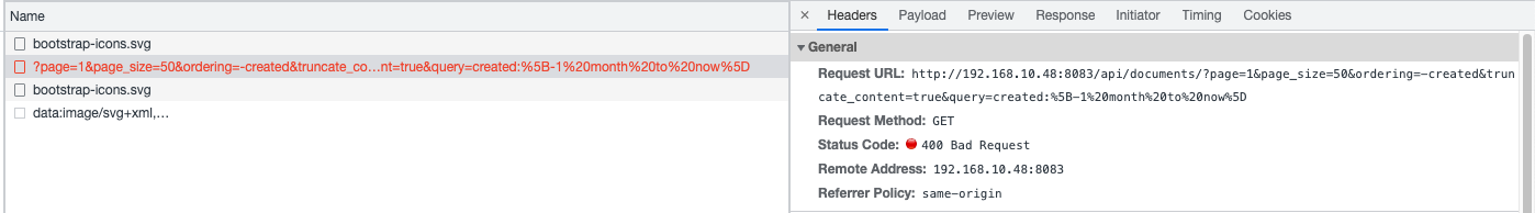 [BUG] Date range view no longer works · Issue #2508 · paperless-ngx ...