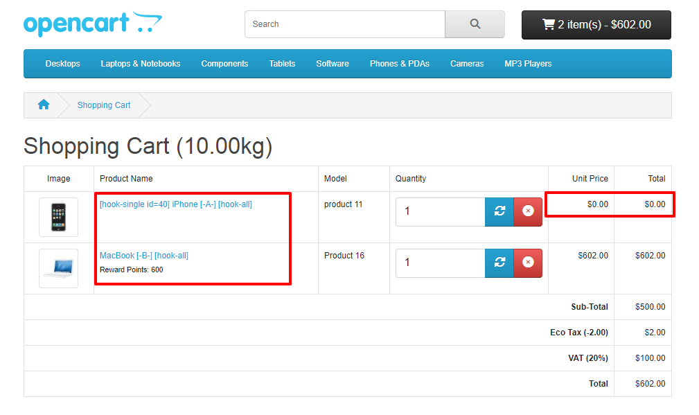 OpenCart 4 - Use event as a hook inside library, controller, model ...