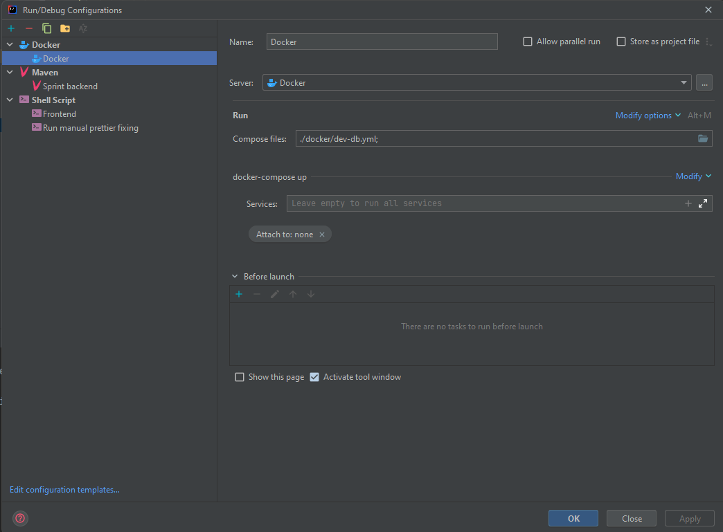 New Frontend: IntelliJ run configurations · Issue #608 · HangarMC/Hangar · GitHub