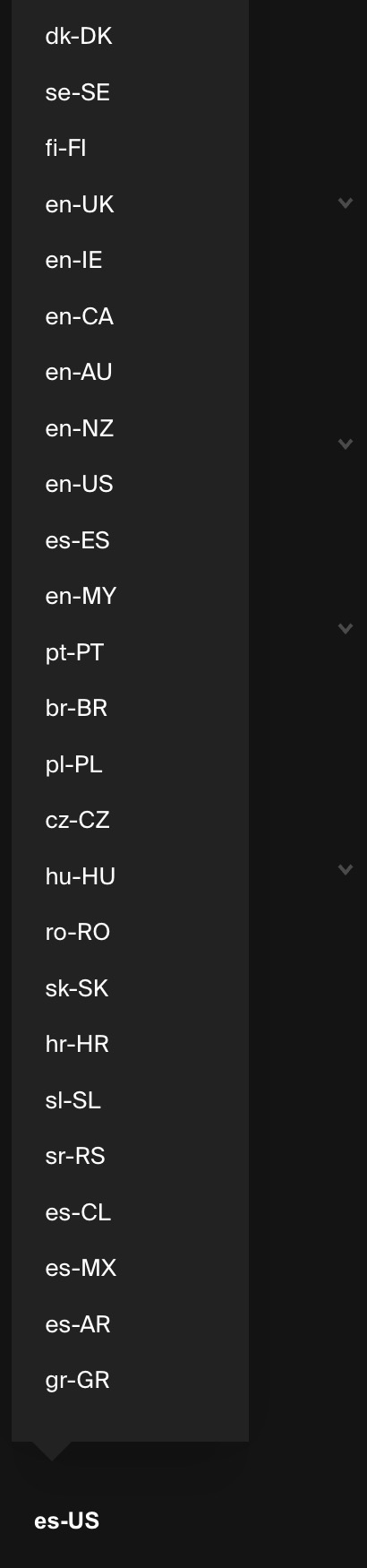 Language picker is cut-off when there are too many languages · Issue ...
