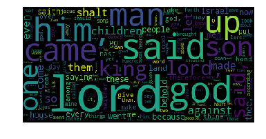 GitHub - fredac86/Bible-Word-Cloud: Project - World Cloud: Most ...