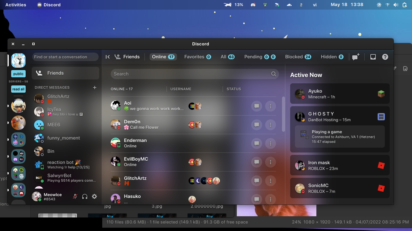 GitHub - MeowIce/TranslucencePlus: A transparent theme for ...