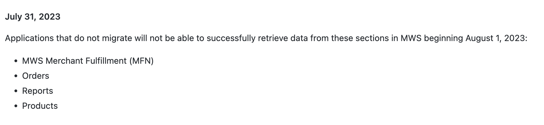 End Of Life Date Product Api Confirmation · Issue 2934 · Amznselling Partner Api Models · Github 
